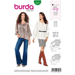 Burda Schnitt 6227 "Bluse im Boho-Stil"