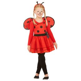 buttinette Marienkäfer-Kleid "Pünktchen" für Kinder