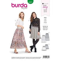 Burda Schnitt 6357 "Rock cuff me"
