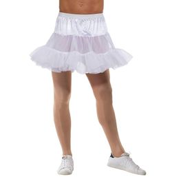 buttinette Petticoat für Herren, weiß