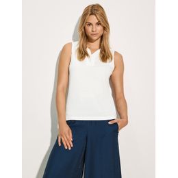 Cecil Shirttop (1-tlg) Plain/ohne Details, weiß, S