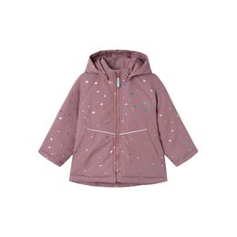name it Outdoorjacke (1-St), blau|lila|silberfarben, 92