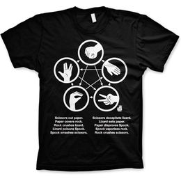 The Big Bang Theory T-Shirt, schwarz, 12 Jahre
