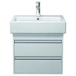 Duravit Ketho Waschtisch-Unterschrank KT663601818 55 x 44 cm, weiß matt, 2 Schubkästen, wandhängend