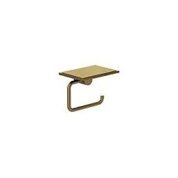 Kludi VELA R Toilettenpapierhalter 58971N1 mit Ablage Brushed Bronze