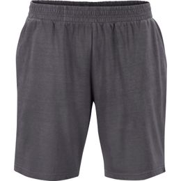 Herren Schlafanzug-Hose anthrazit, Größe 52/54