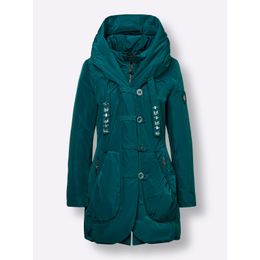 CREATION L PREMIUM Witt Damen Daunenjacke in Memory-Qualit&auml;t, petrol, Gr&ouml;&szlig;e 42