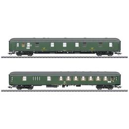 Märklin Märklin 42850 H0 2er-Set Postwagen mr-a und BDüms 273 2. Klasse der DB