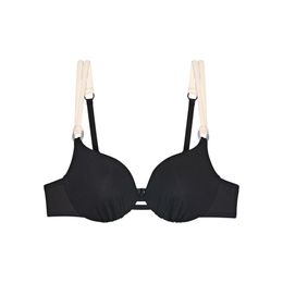 Triumph - Bikini Top gefüttert mit Bügel - Black 40E - Summer Glow - Bademode für Frauen