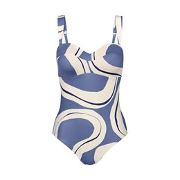 Triumph - Bandeau Badeanzug - Blue 38B - Summer Allure - Bademode für Frauen