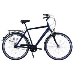 Cityrad Hawk BIKES "Gent Deluxe" Fahrräder Gr. 57cm, 28 Zoll (71,12cm), blau für Herren, Nabenschaltung