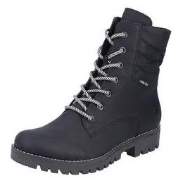 Winterstiefelette Rieker Gr. 39, schwarz Damen Schuhe mit wasserabweisender RiekerTEX-Membran