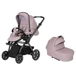 Kombi-Kinderwagen Hartan "Topline 4.0 GTS", rosa (rosy birds), Baby, Aluminium, Polyester, Baumwolle, Kinderwagen, mit Falttasche; Made in Germany