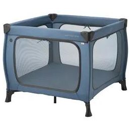 Baby-Reisebett hauck "Sleep N Play SQ, Set dark blue" Gr. Liegefläche B/L: 87cm x 87cm, kein Härtegrad, blau (dunkelblau) Baby Babybetten inklusive Schaumstoff-Matratze