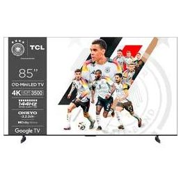 F (A bis G) TCL Mini-LED-Fernseher Fernseher schwarz