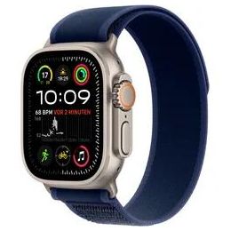 Smartwatch Apple "Watch Ultra 2 (2024) GPS + Cellular" Smartwatches Gr. 49mm, Cellular, S/M, Trail Loop, beige (natur)