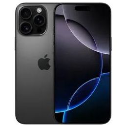 Apple Smartphone "iPhone 16 Pro Max" Mobiltelefone Gr. 256 GB, schwarz (titan schwarz) Bestseller