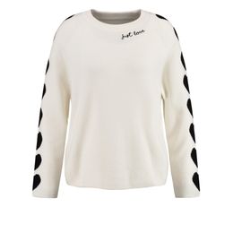 Key Largo Pullover 'Bless' Damen Gr&ouml;&szlig;e M creme / schwarz
