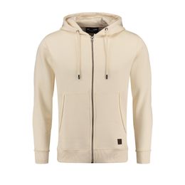 Key Largo Sweatjacke ' CONFIDENCE ' Herren Gr&ouml;&szlig;e S creme / braun