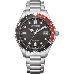 Solaruhr Citizen "AW1820-81E" Armbanduhren silberfarben Herren Armbanduhr, Herrenuhr, Damenuhr, Edelstahlarmband, bis 10 bar wasserd.