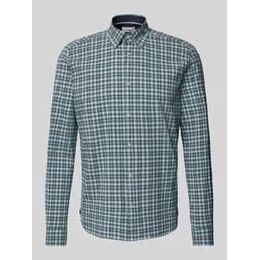 s.Oliver RED LABEL Regular Fit Freizeithemd aus Baumwollstretch mit Button-Down-Kragen