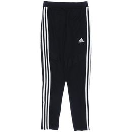 Adidas Damen Stoffhose, schwarz, Gr. 152