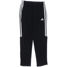 Adidas Damen Stoffhose, schwarz, Gr. 152