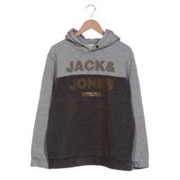 Jack & Jones Jack & Jones Herren Kapuzenpullover, grau, Gr. 48