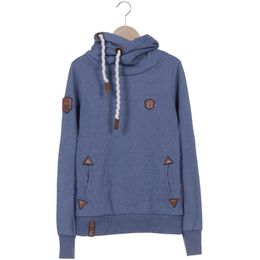 Naketano Damen Kapuzenpullover, blau, Gr. 36