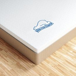 Wowttrelax - Matratzen Topper 90x190, 6 cm Höhe Gel Memory Foam Topper Viscoelastische Matratzenauflage Gelschaum Matratzentopper mit Abnehmbarem und