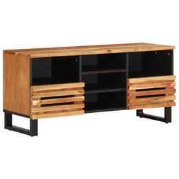 Torana - TV-Schrank 100x34x46 cm Massivholz Akazie