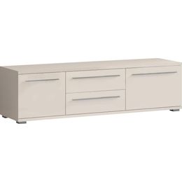 TV-Board Places of Style "Piano" Sideboards Gr. B/H/T: 165cm x 46,2cm x 45,2cm, Breite 165cm, 2 St., beige (beige 71 hochglanz) UV lackiert, mit Soft-Close-Funktion