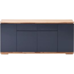 Sideboard MCA furniture "Chiaro" Sideboards Gr. B/H/T: 182cm x 81cm x 40cm, 4 St., schwarz (schwarz hochglanz) Breite ca. 182 cm