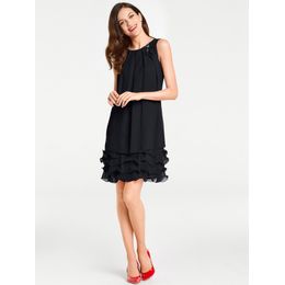 Cocktailkleid Heine "Cocktailkleid" Gr. 50, Normalgrößen, schwarz Damen Kleider Partykleid