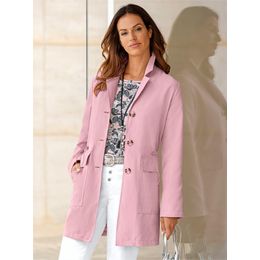 WITT Damen Longjacke mit Reverskragen, hortensie, Gr&ouml;&szlig;e 44