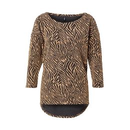 Only Shirt 'ONLSHINY' Damen Gr&ouml;&szlig;e L gold / schwarz