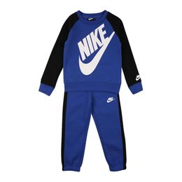 Nike Sportswear Jogginganzug 'Futura Crew' Jungen Gr&ouml;&szlig;e 92/98 blau / schwarz / wei&szlig;