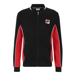 Fila Zip-Up Hoodie male Black size XS