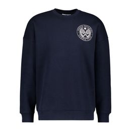 Sweatshirt Sergio Tacchini "CIRCOLO SWEATER_ Herren" Gr. L, navy, gardenia Herren Sweatshirts Sweatshirt Herren, Pullover, Retro, Sportshirt, Outdoor, Sale