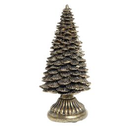 Chic Antique Weihnachtsbaum Aufsteller Antique Messing, H24/Ø 11 cm, antique messing