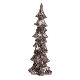 Chic Antique Weihnachtsbaum Aufsteller mit Glitzer, H37/L14,5/B11 cm, mokka