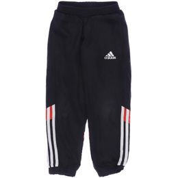 Adidas Herren Stoffhose, schwarz, Gr. 116