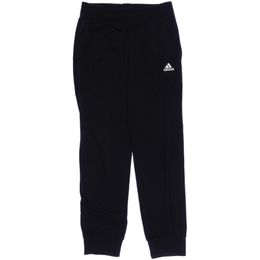 Adidas Herren Stoffhose, schwarz, Gr. 152