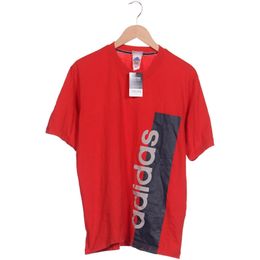 Adidas Herren T-Shirt, rot, Gr. 48