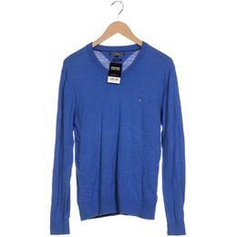 Tommy Hilfiger Herren Pullover, blau, Gr. 48