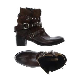 Buffalo London Damen Stiefelette, braun, Gr. 39