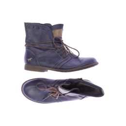 Mustang Damen Stiefelette, marineblau, Gr. 39