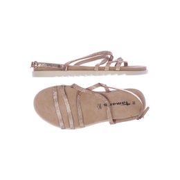 Tamaris Damen Sandale, beige, Gr. 38