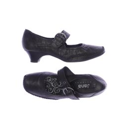 Jana Damen Pumps, schwarz, Gr. 3.5