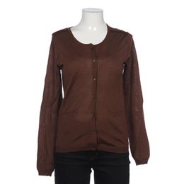 René Lezard Rene Lezard Damen Strickjacke, braun, Gr. 40